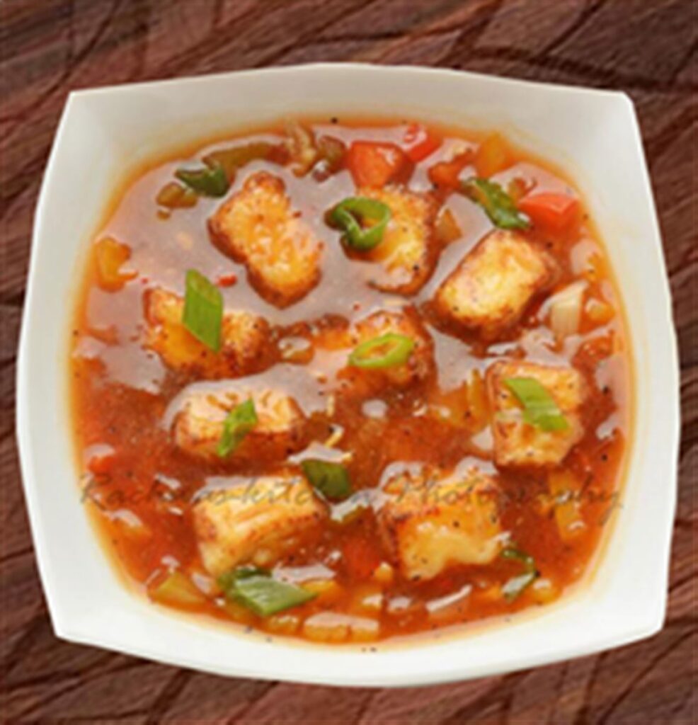 Chilly Paneer Gravy